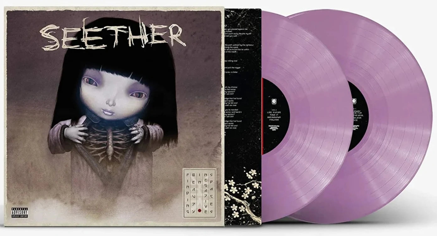 Seether - Finding Beauty In Negative Spaces (2xLP Lavender Opaque Viny